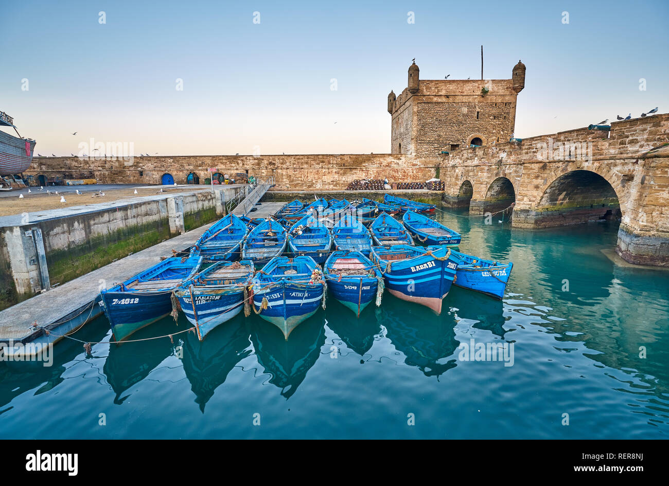 Blue boats hi-res stock photography and images - Alamy