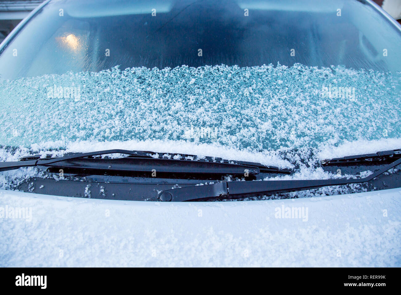 Hail on vehicle hi-res stock photography and images - Alamy