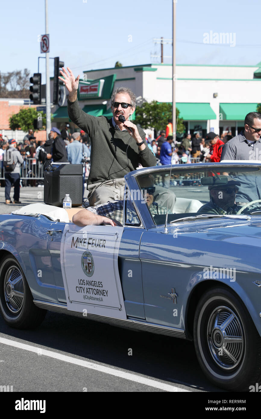 Los Angeles, California, USA. 21th January, 2019. Los Angeles City ...