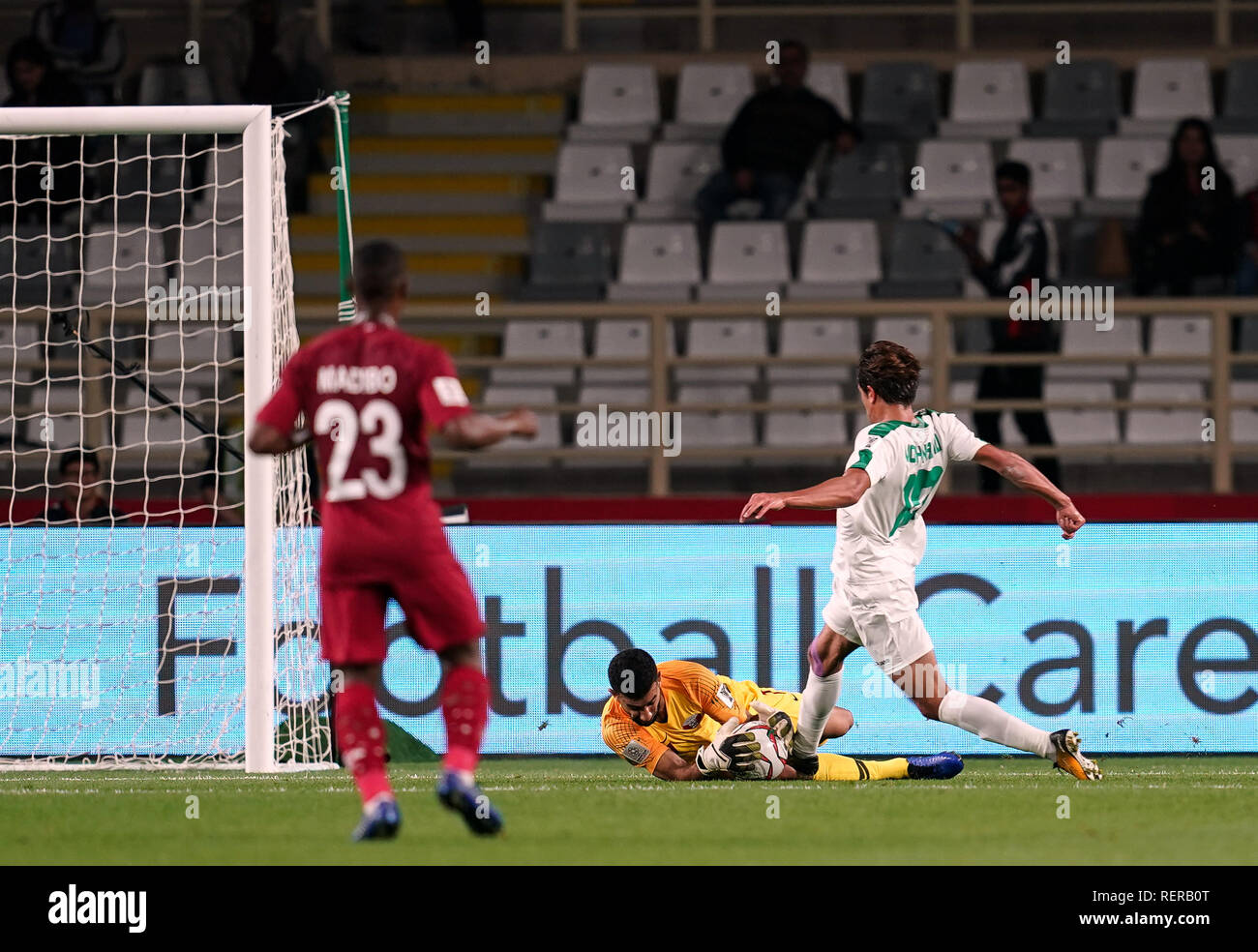 22nd January 2019, Zayed Sports City Stadium, Abu Dhabi, United Arab ...