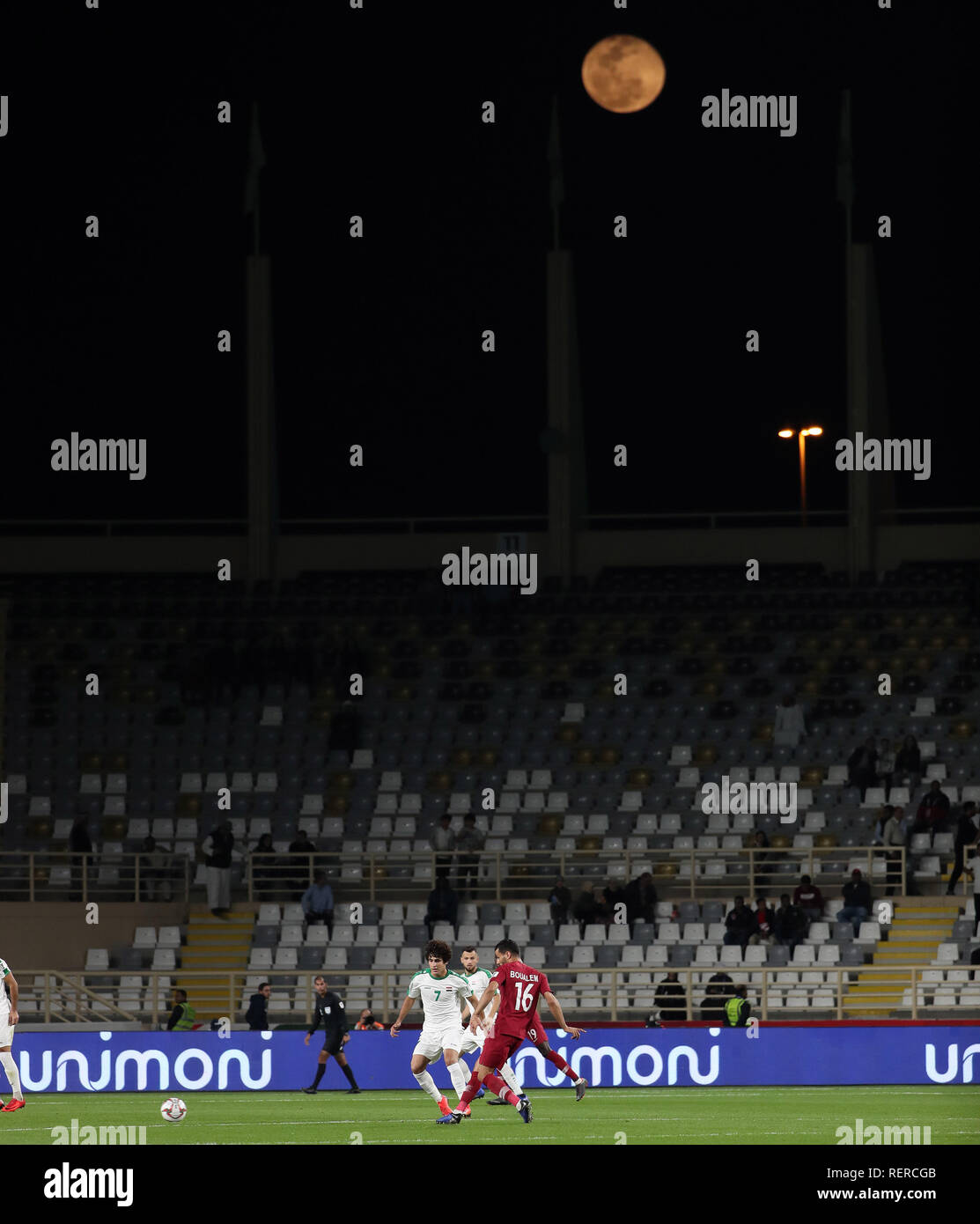 Abu Dhabi, United Arab Emirates. 22nd Jan, 2019. Boualem Khoukhi (1st R ...