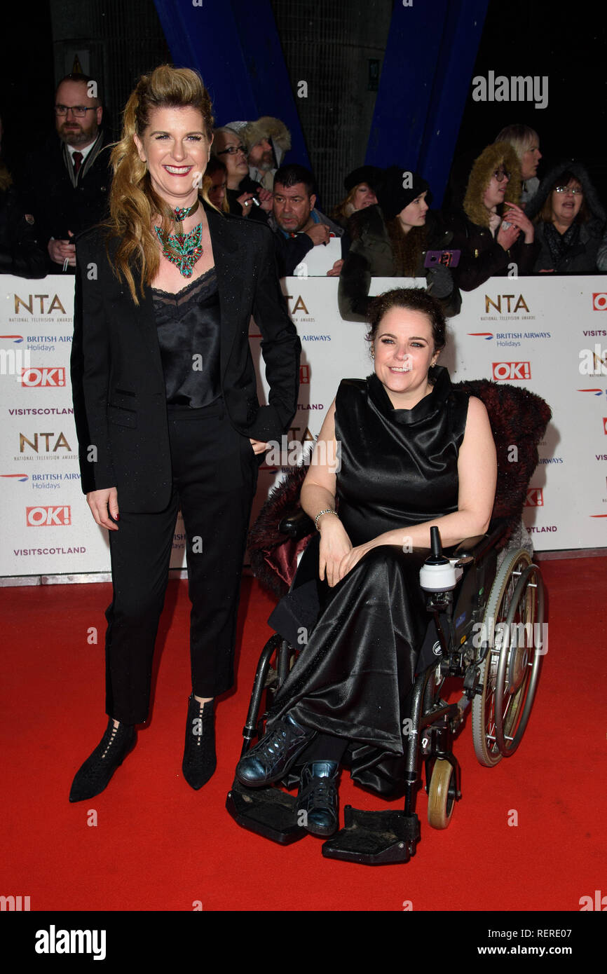 LONDON, UK. January 22, 2019: Connie Hyde & Sherylee Houston at the ...