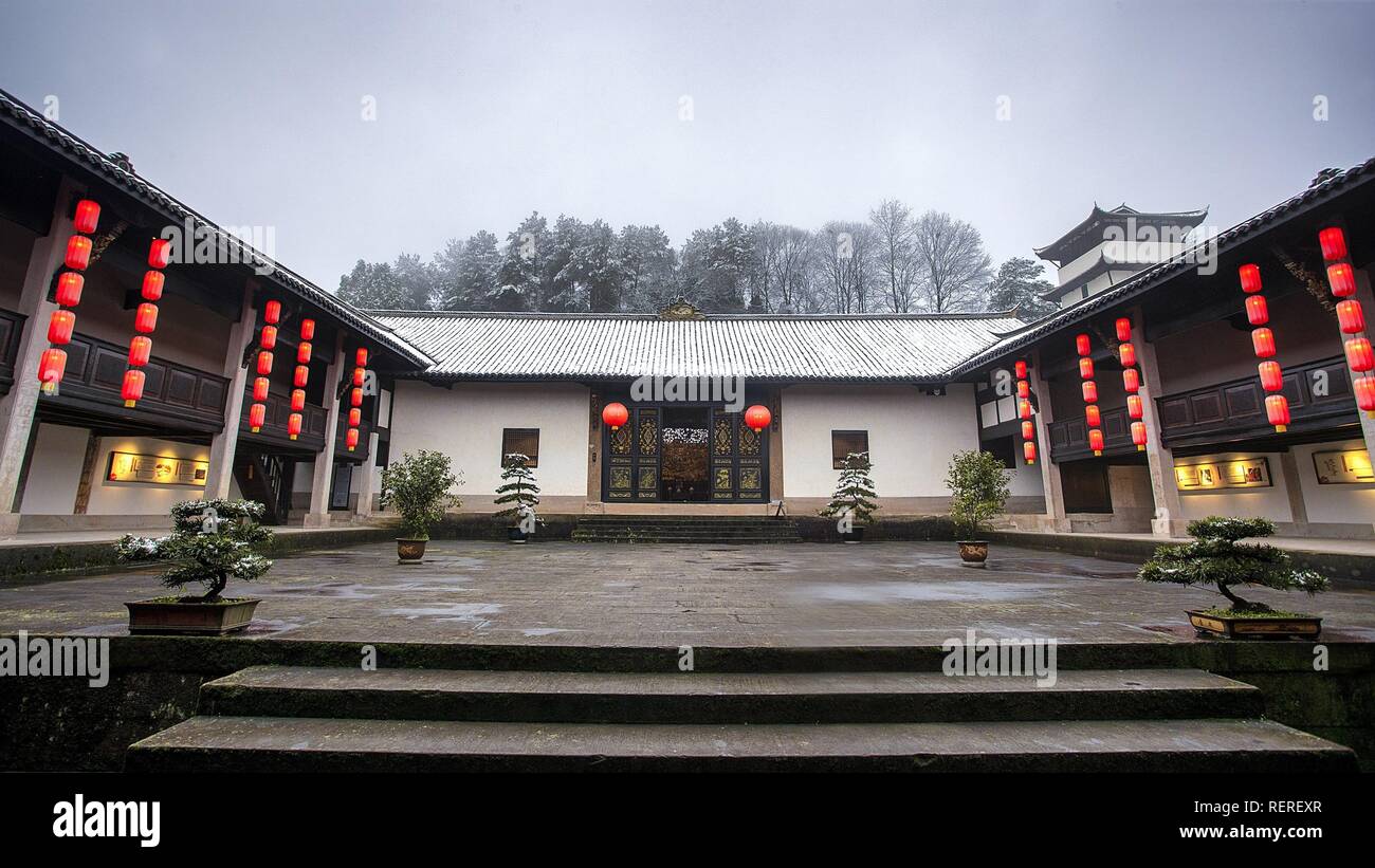 Chongqing, Chongqing, China. 23rd Jan, 2019. Chongqing, CHINA-Scenery ...