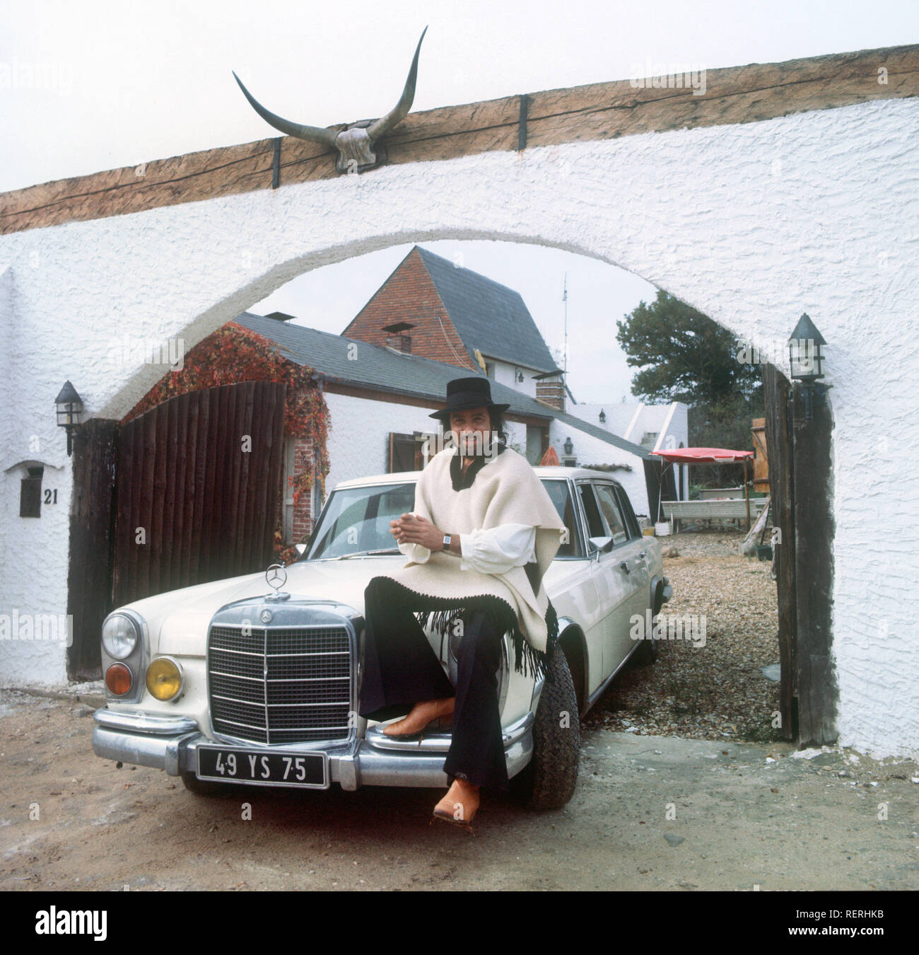 The French singer and composer Danyel Gerard ("Butterfly") in January ...