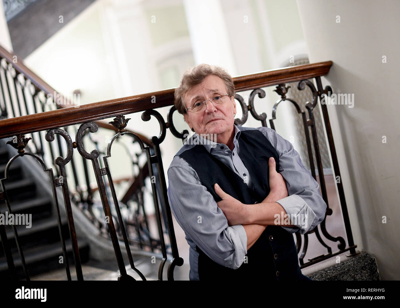 Berlin, Germany. 22nd Jan, 2019. Singer Jochen Kowalski, here on the ...