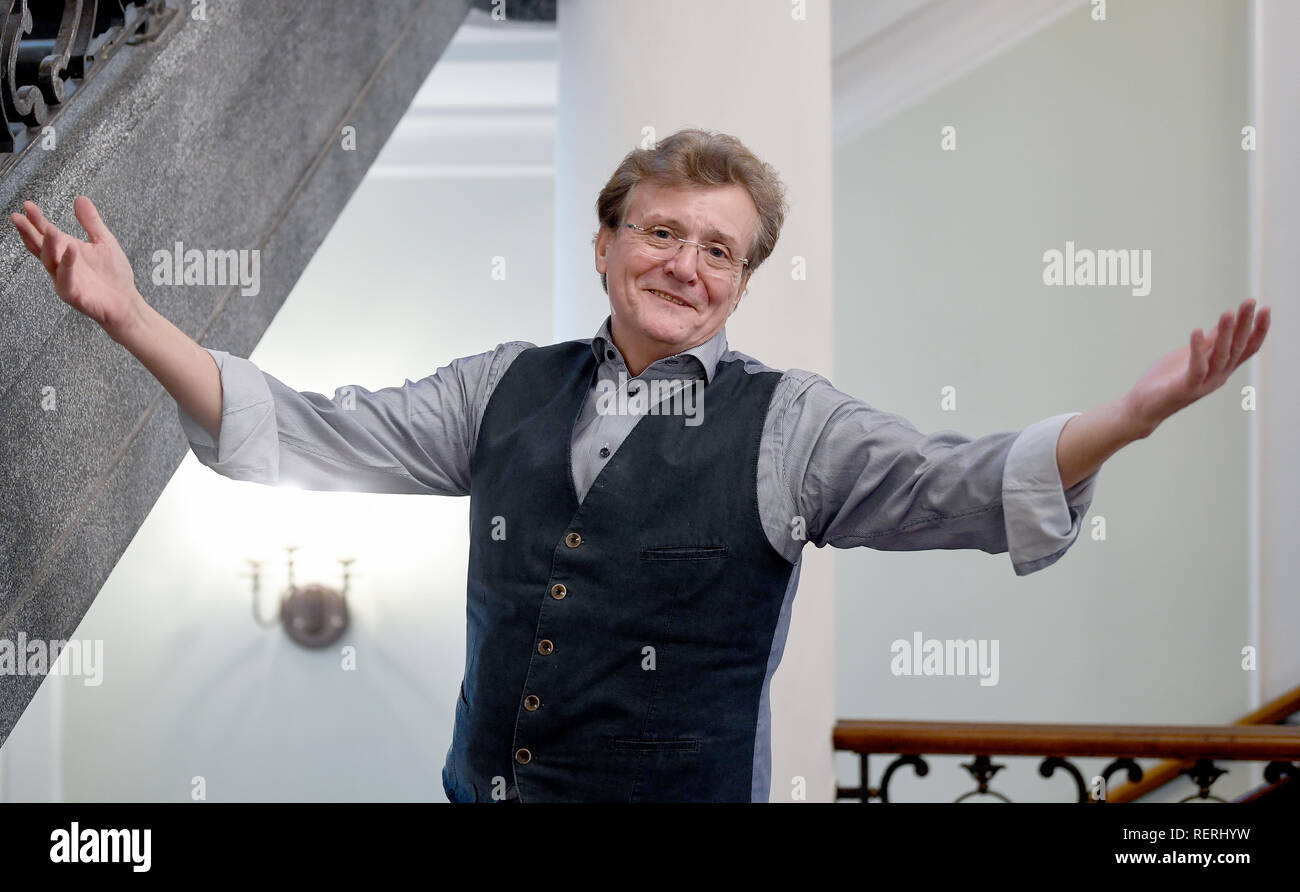 Berlin, Germany. 22nd Jan, 2019. Singer Jochen Kowalski, here on the ...