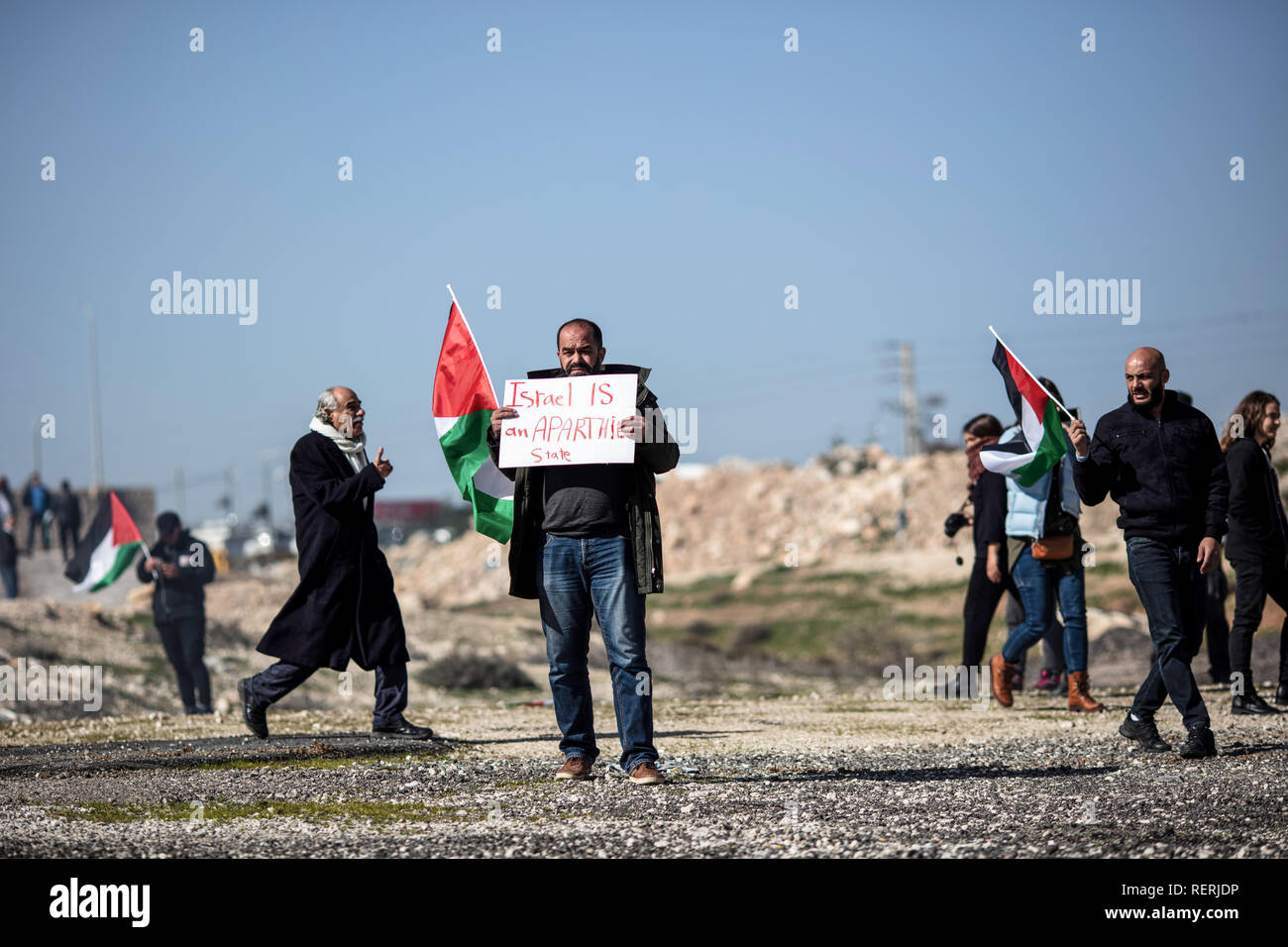 Anata apartheid road hi-res stock photography and images - Alamy