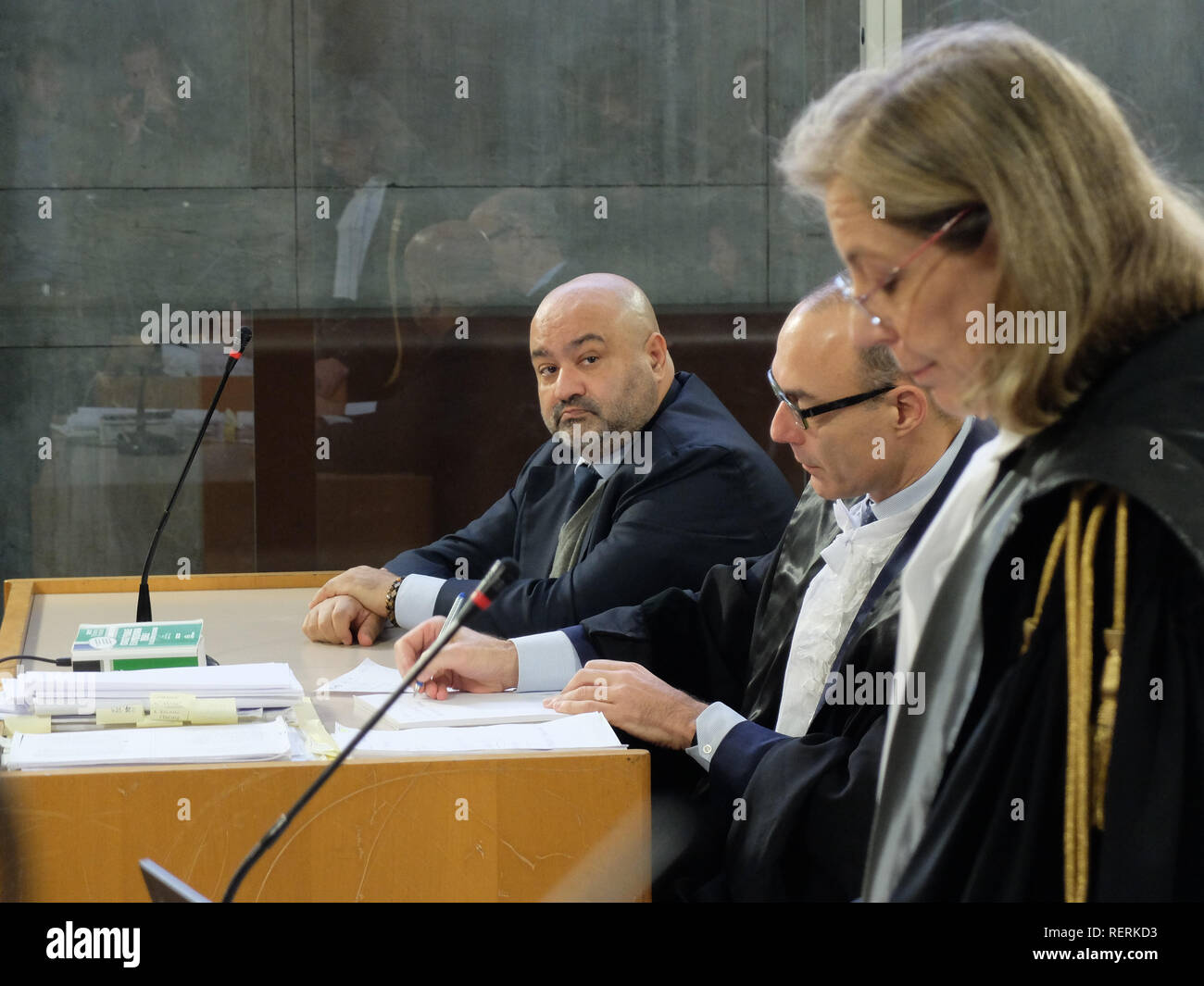 Foto LaPresse - Matteo Corner 23/01/2019 Milano,Italia Cronaca Processo ...