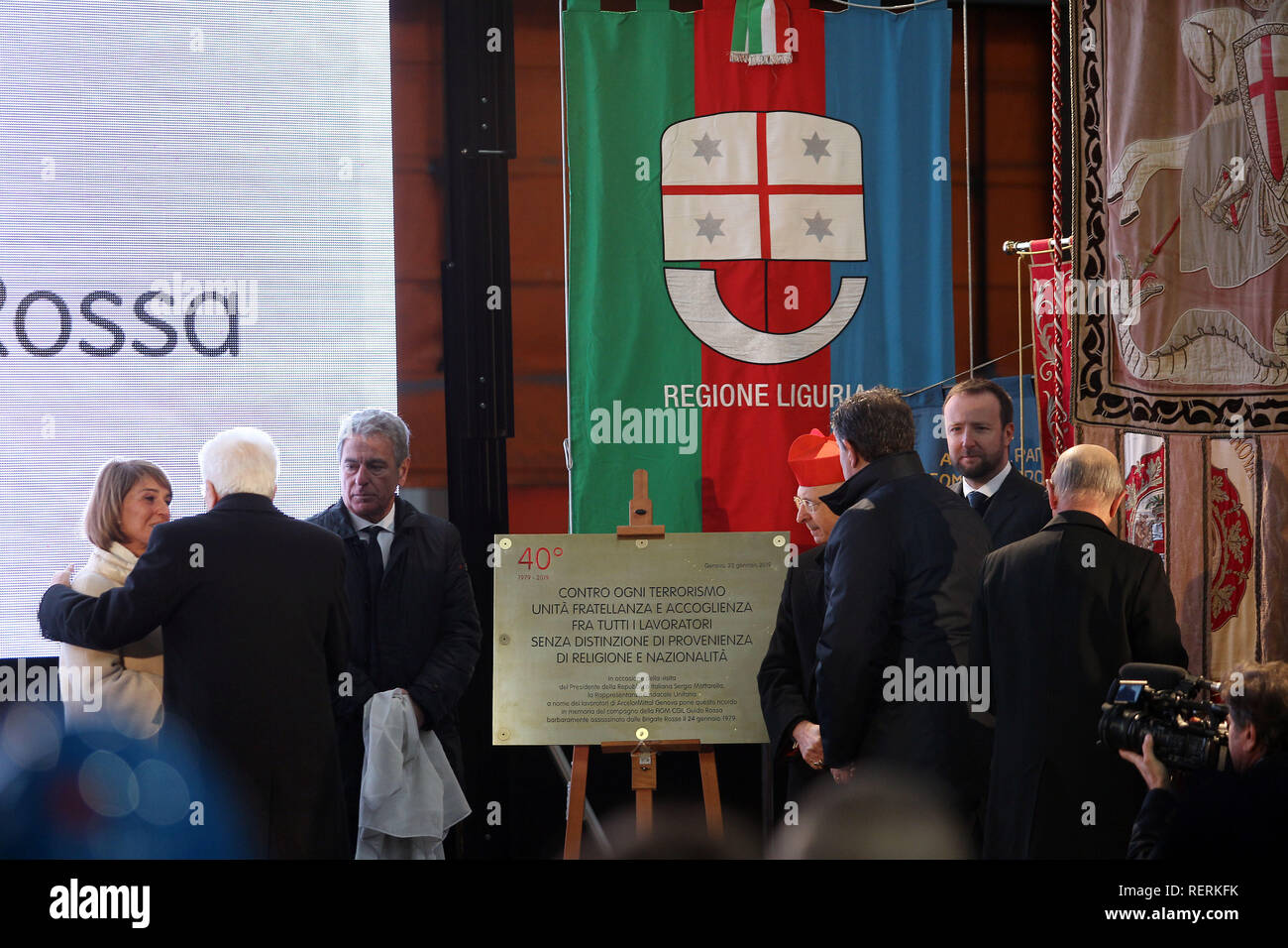 Foto LaPresse - Tano Pecoraro 23 01 2019 Genova - (Italia) Politica ...