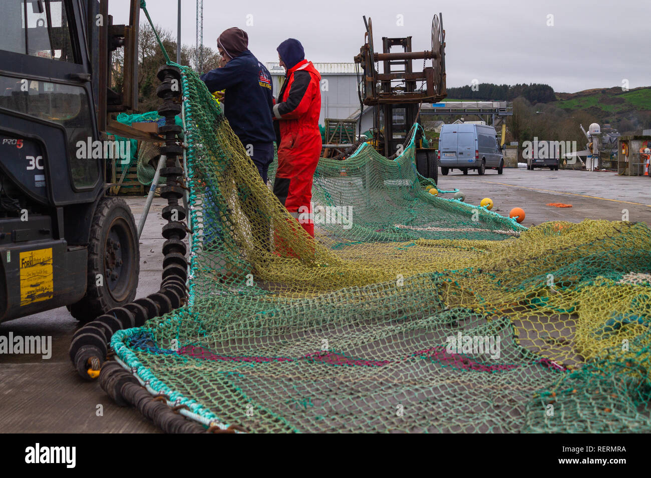 Net trawl commercial fish hi-res stock photography and images - Alamy