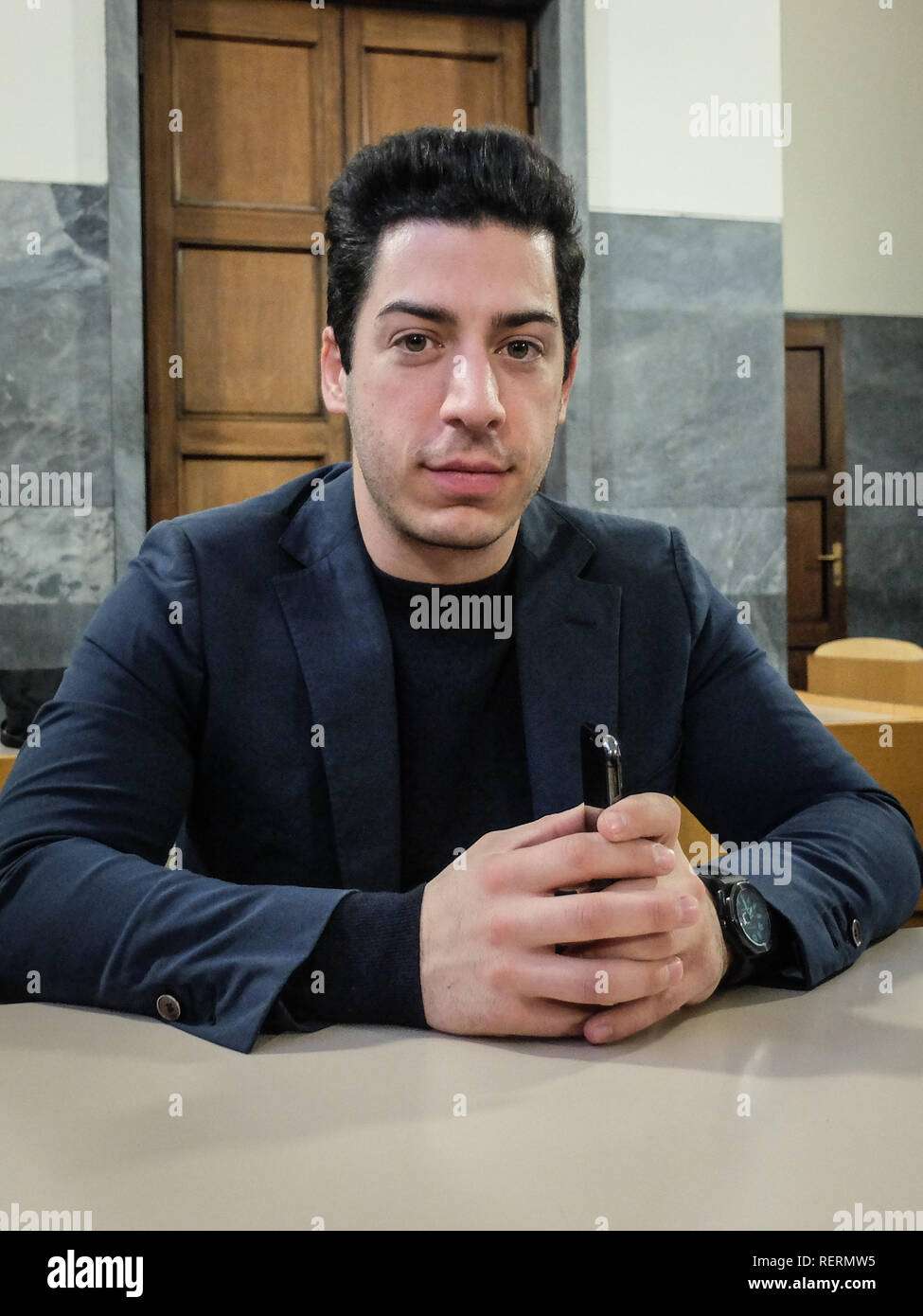 Tribunale aula italia hi-res stock photography and images - Alamy