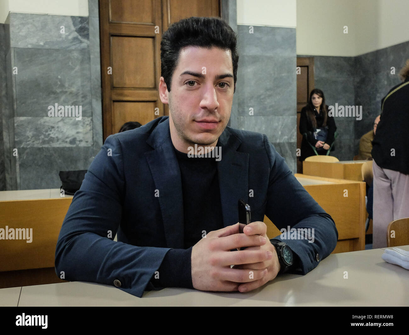Foto LaPresse - Matteo Corner 23/01/2019 Milano,Italia Cronaca Processo ...