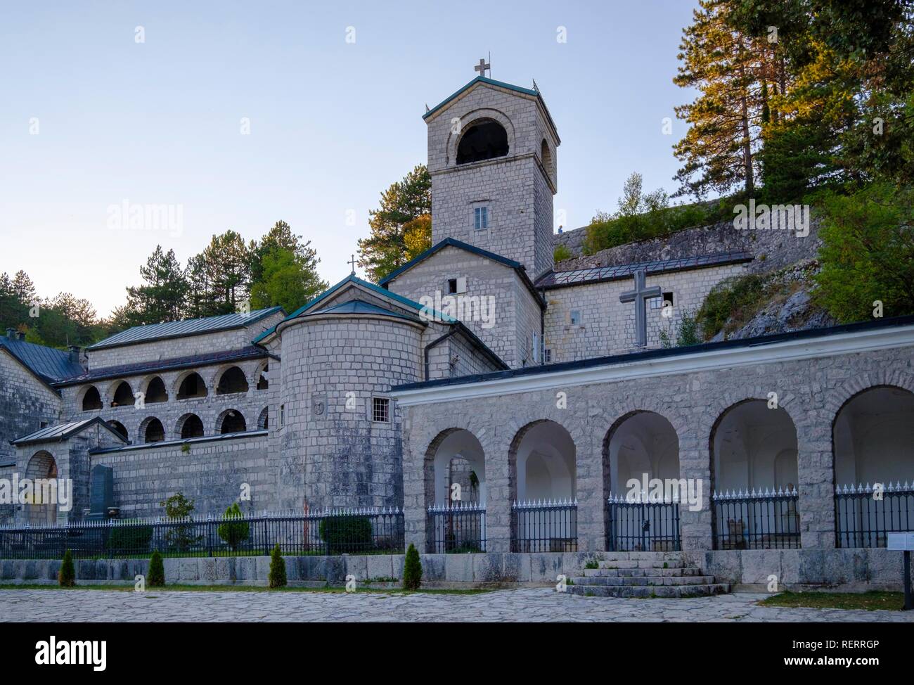 Cetinje Monastery, Montenegro Stock Photo - Alamy