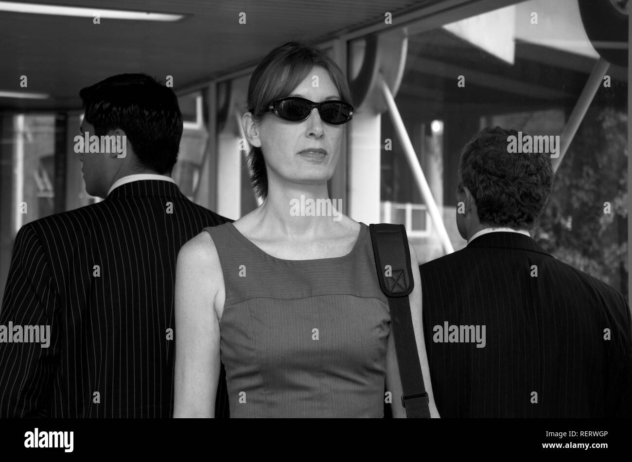 Attractive stand Black and White Stock Photos & Images - Alamy