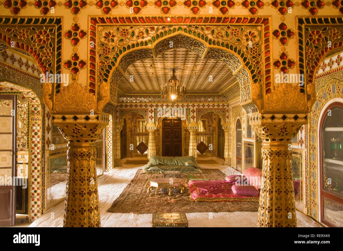 Jaipur, City Palace, Museum of Sawai Man Singh II inside the Chandra ...