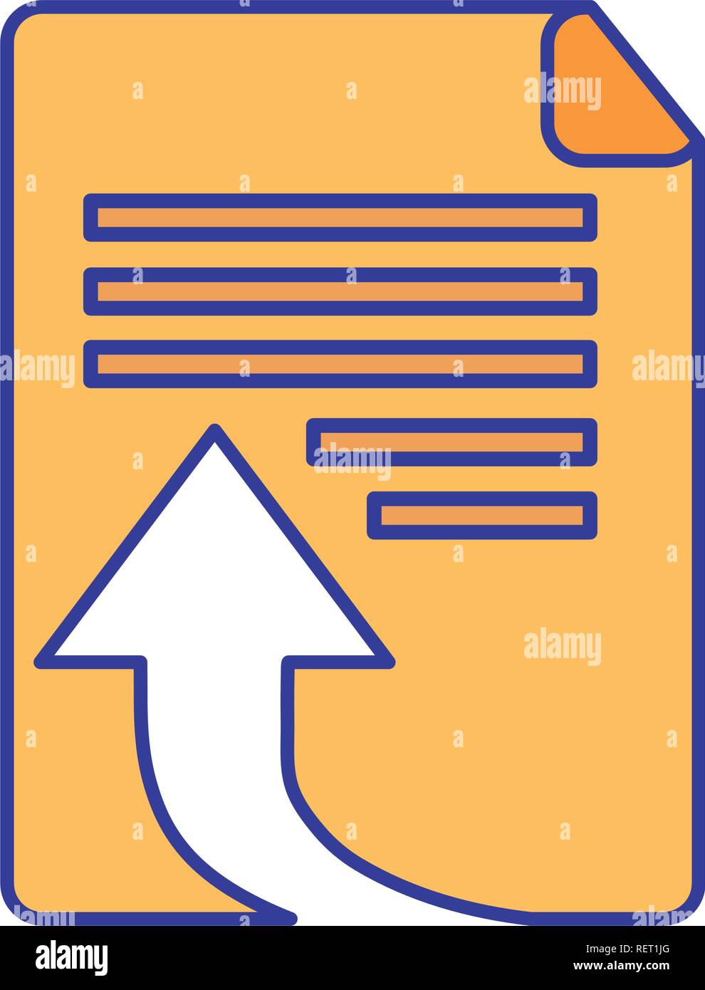 file sheet isolated icon Stock Vector Image & Art - Alamy