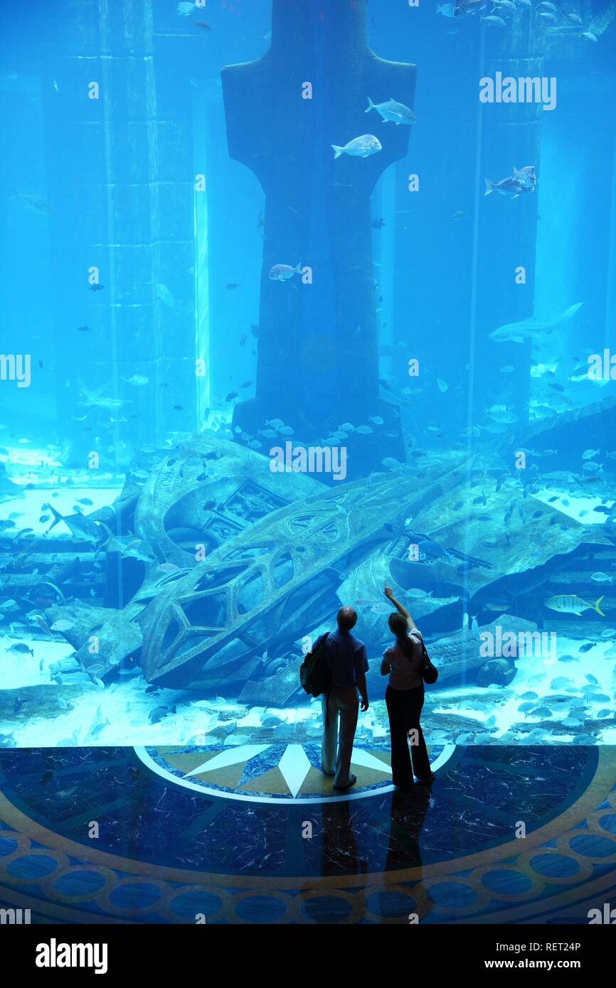 View from East Tower Lobby into the Ambassador Lagoon, 11 million liter ...