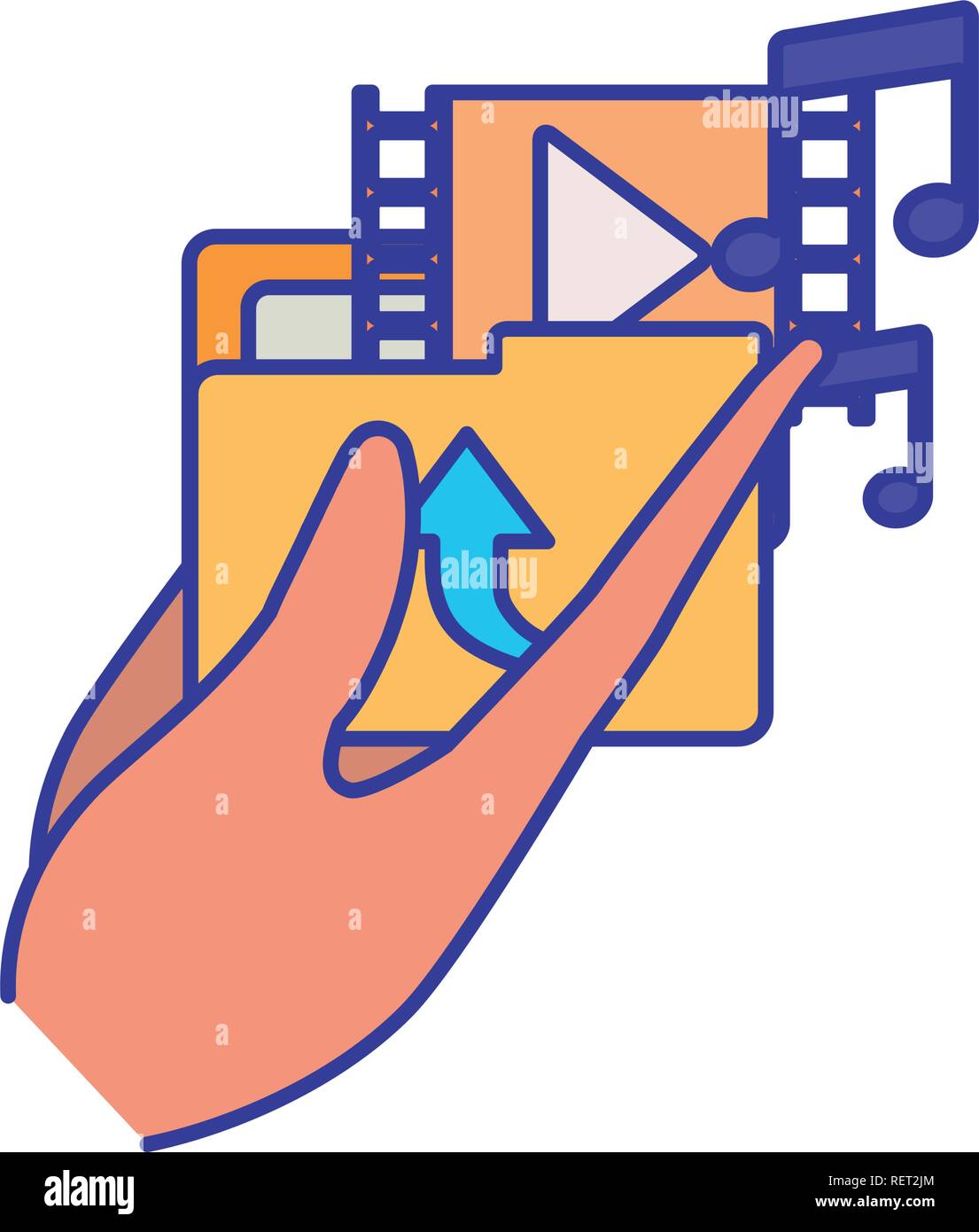 Hand take form Stock Vector Images - Alamy