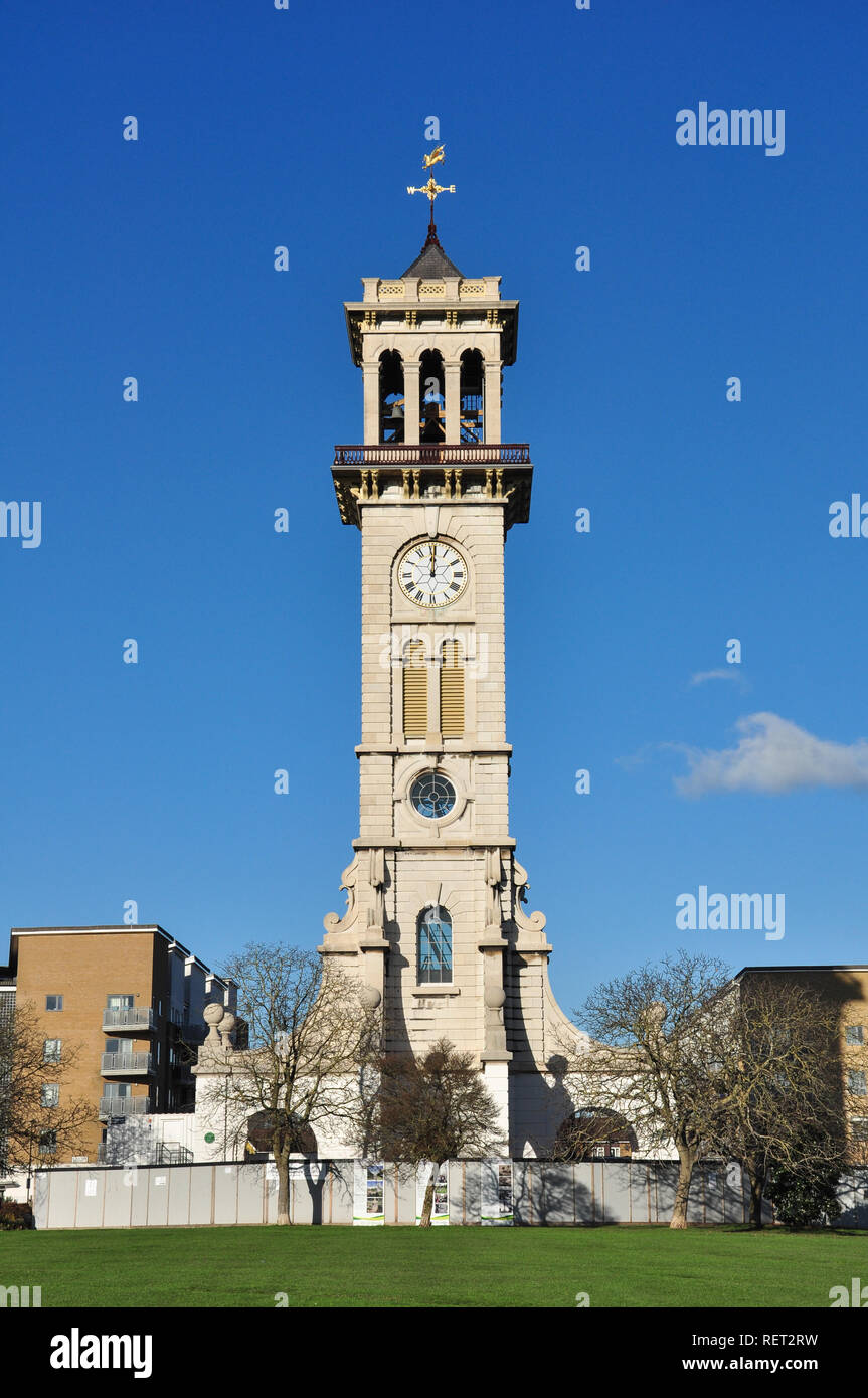 Clock Tower, Caledonian Park, Market Road, Islington, London, England ...