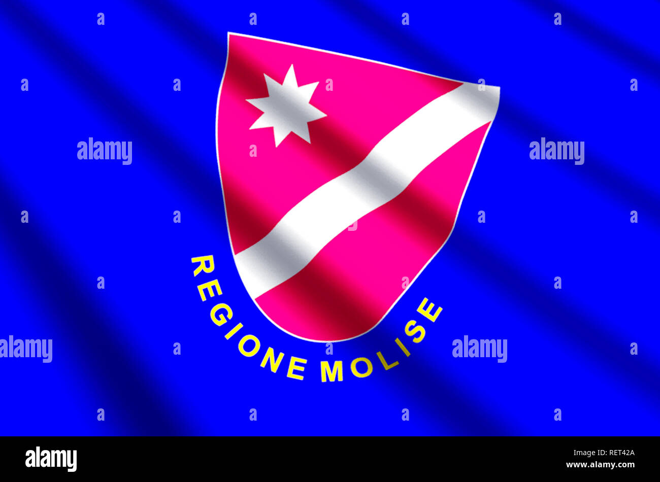 Flag of the state of molise hi-res stock photography and images - Alamy