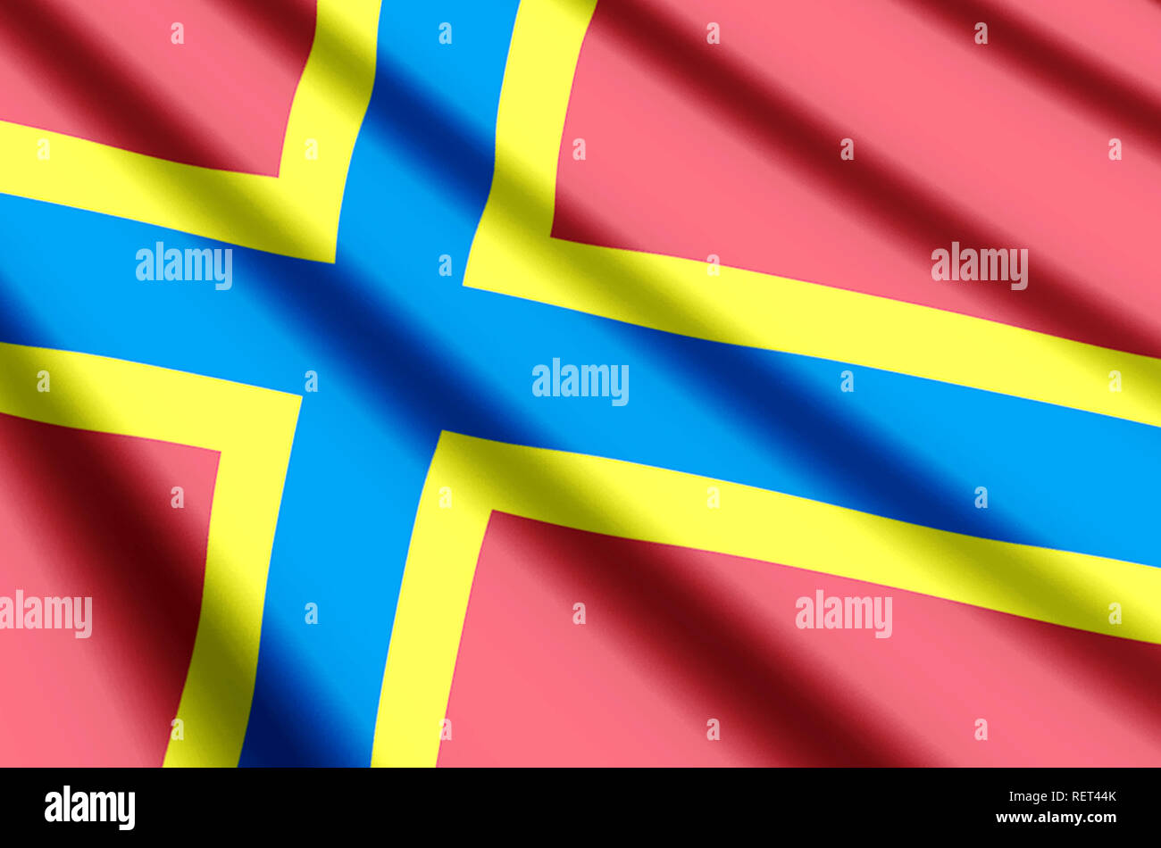 Orkney flag hi-res stock photography and images - Alamy