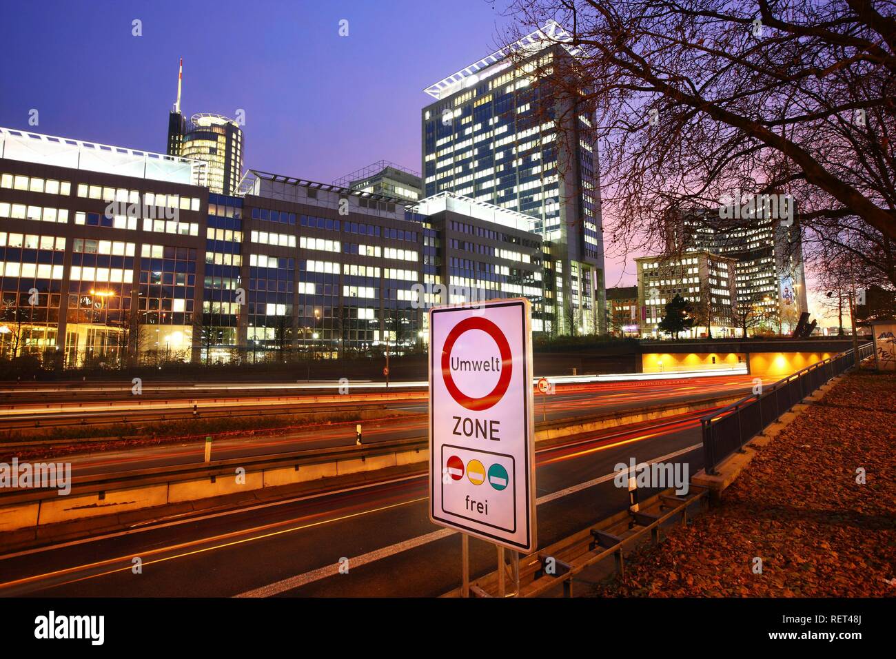 Autobahn germany road sign hi-res stock photography and images - Alamy