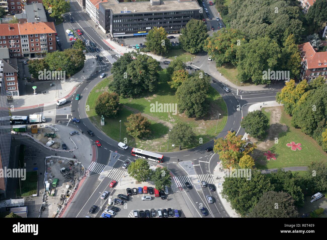 Ludgeriplatz roundabout hi-res stock photography and images - Alamy