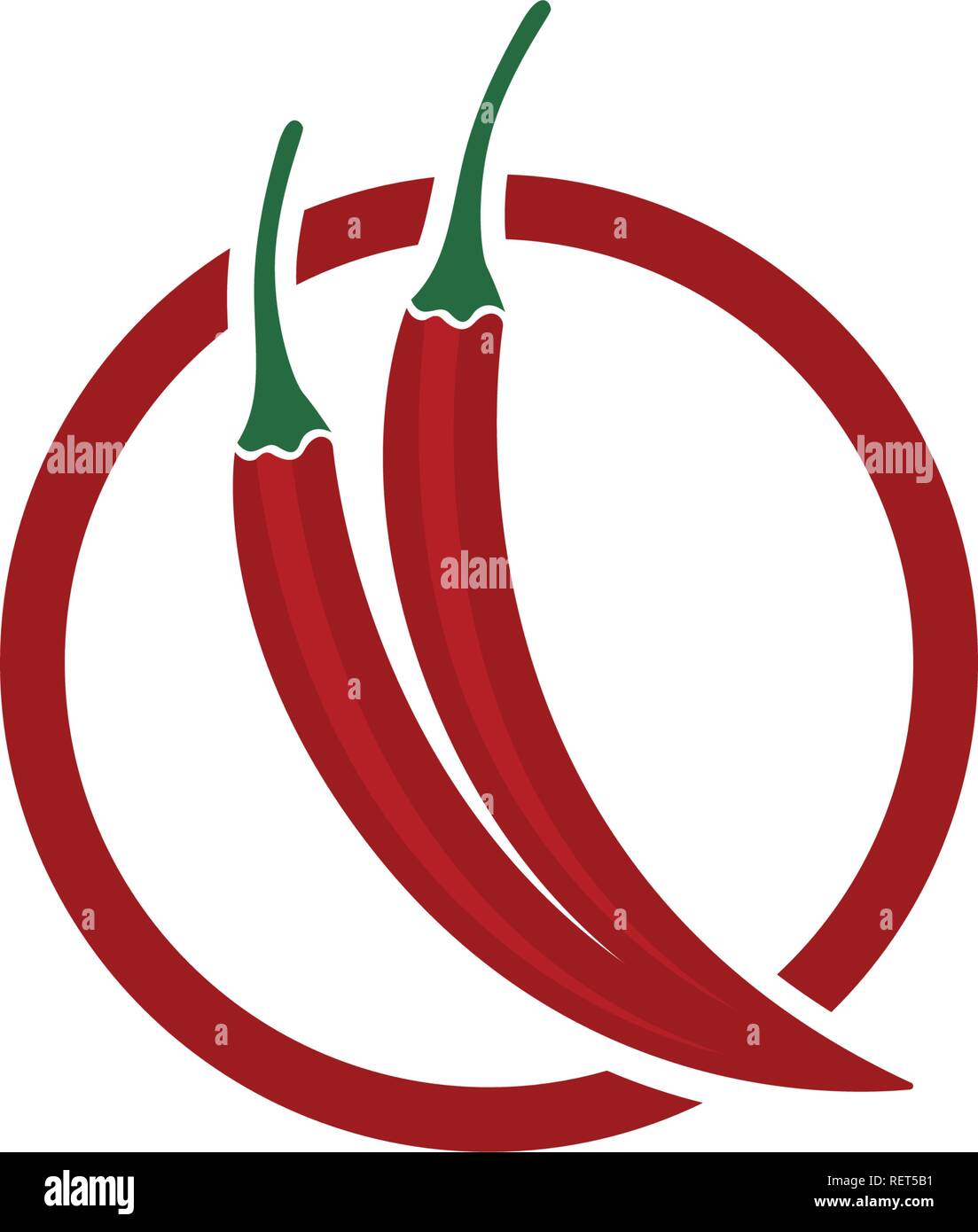Chilli vector template logo Stock Vector Image & Art - Alamy