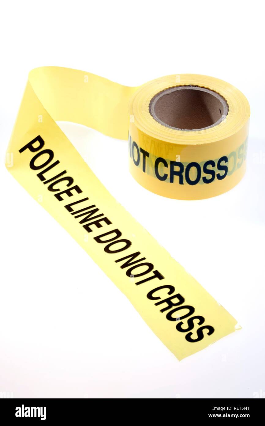 Police barrier tape Stock Photo - Alamy