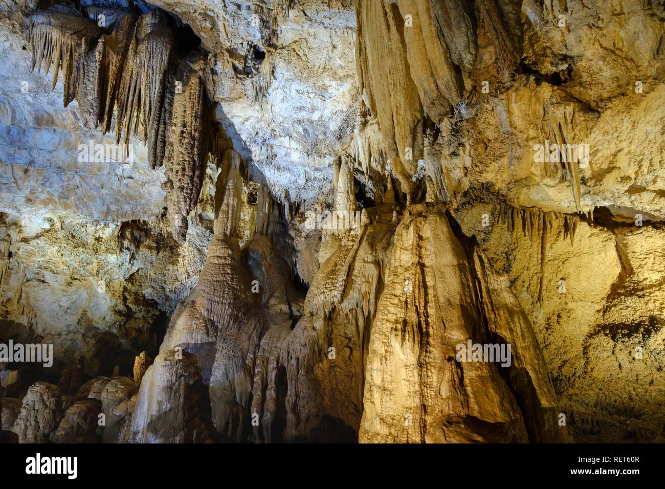 Lipa cave, Lipska pecina, Cetinje, Montenegro Stock Photo - Alamy