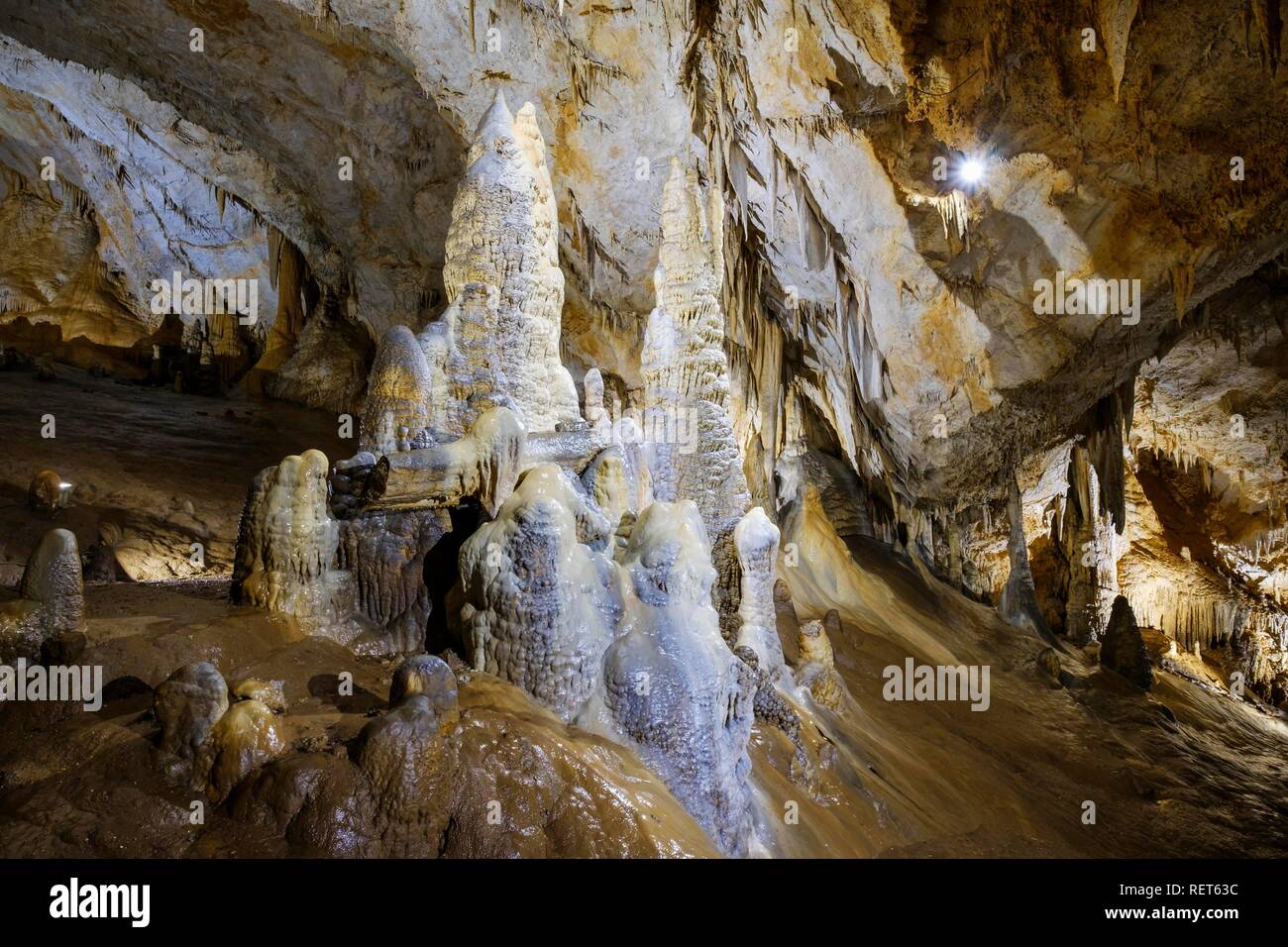 Lipa cave, Lipska pecina, Cetinje, Montenegro Stock Photo - Alamy