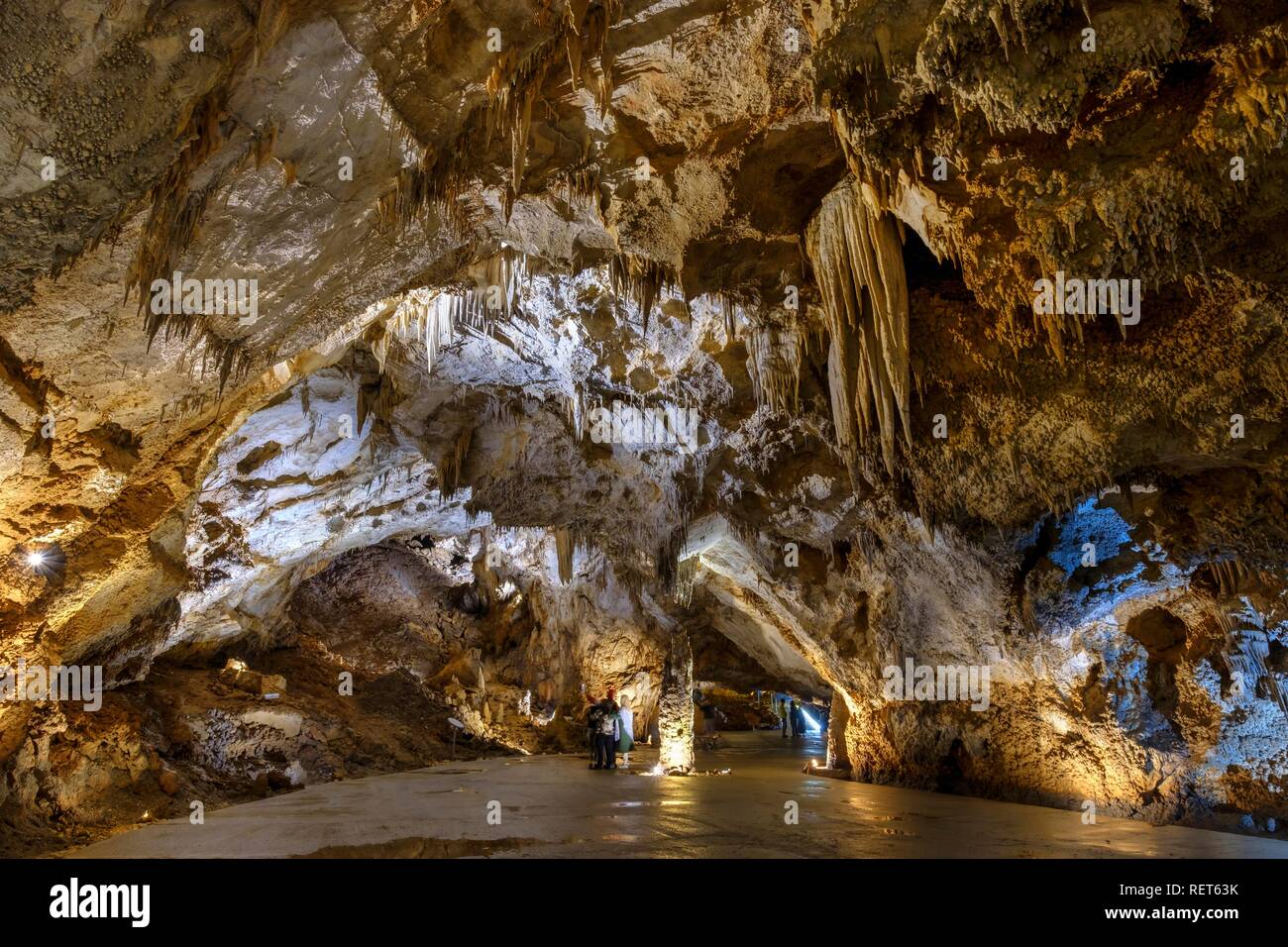 Lipa cave, Lipska pecina, Cetinje, Montenegro Stock Photo - Alamy