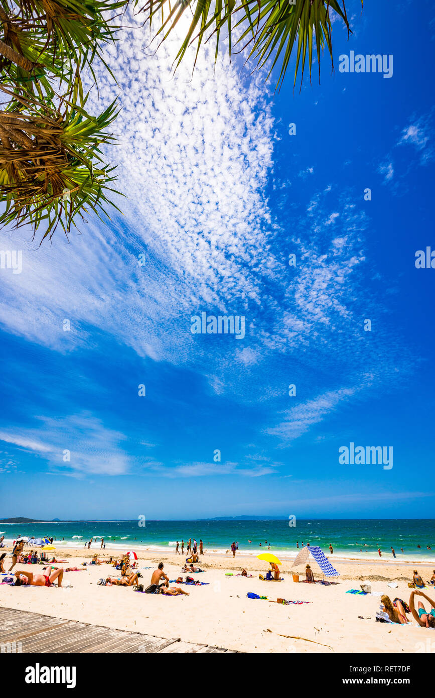 Beautiful Sunshine Beach The Beautiful Beach Of Noosa On The Sunshine