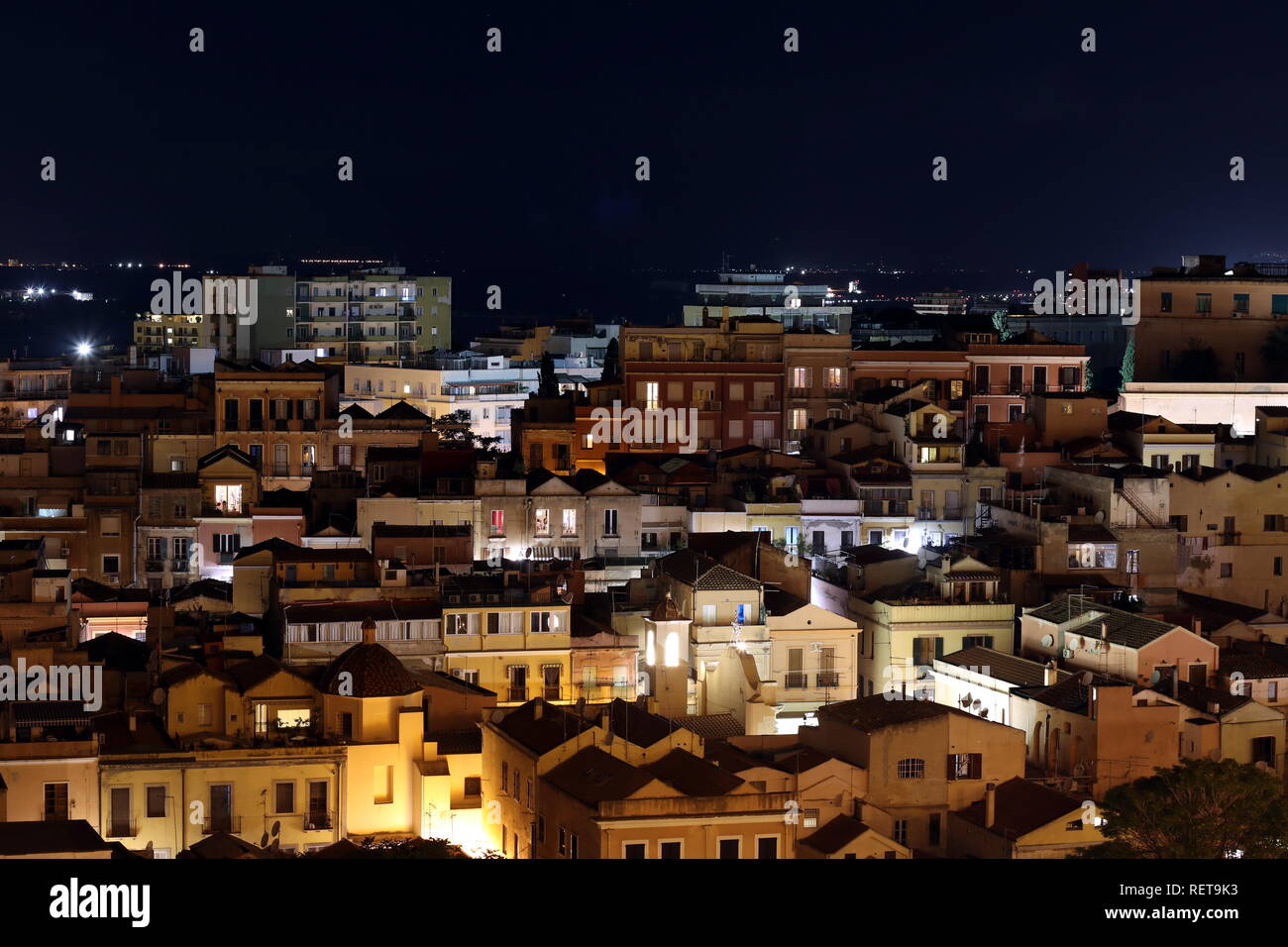 Cagliari sardinia italy cityscape hi-res stock photography and images ...