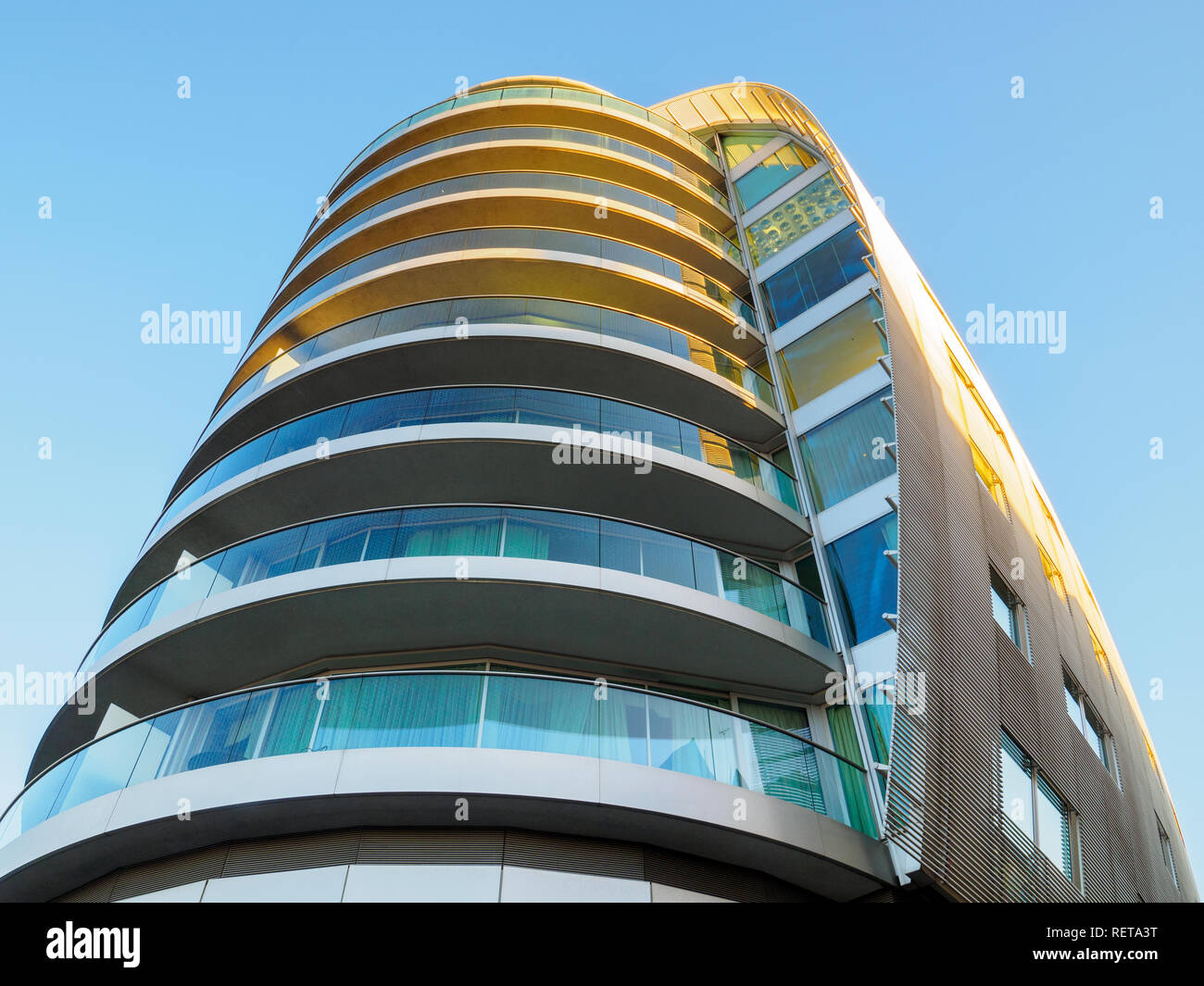 Albion Riverside Luxury residential apartment building designed by ...