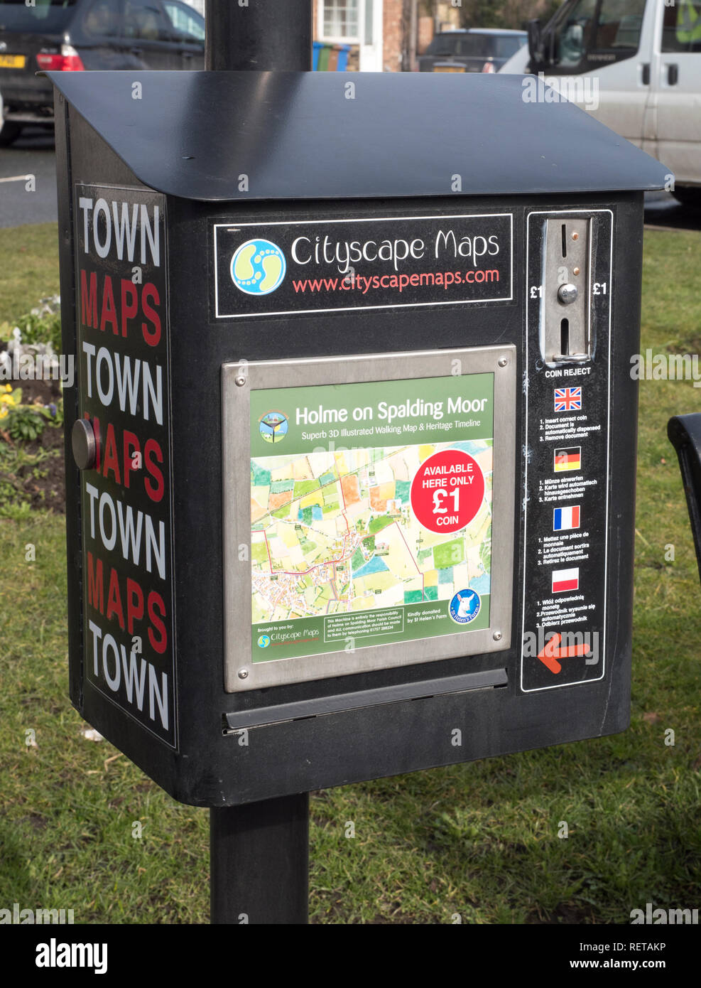 Machine map vending hi-res stock photography and images - Alamy