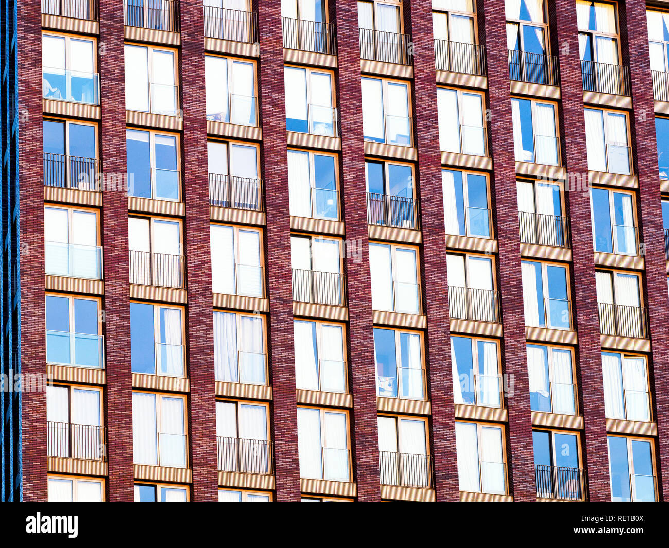 Embassy Gardens building facade, residential and business development ...