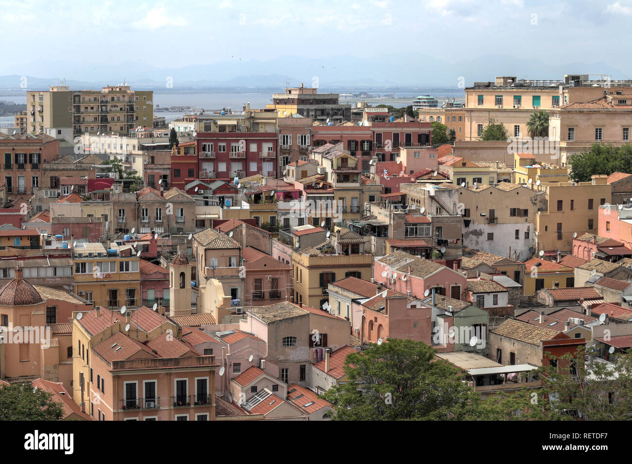 Cagliari sardinia italy cityscape hi-res stock photography and images ...
