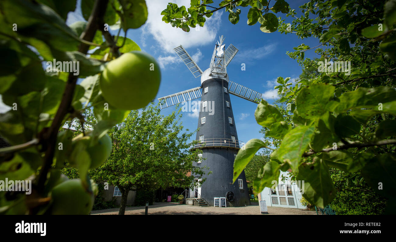 Alford, Lincolnshire, United Kingdom, July 2017, View of Alford ...