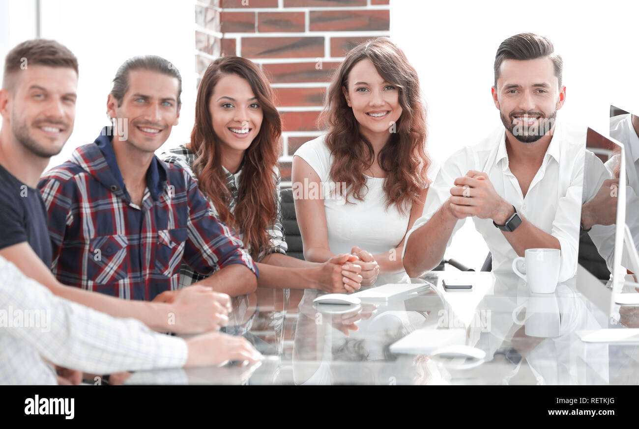 portrait of a successful creative team Stock Photo - Alamy