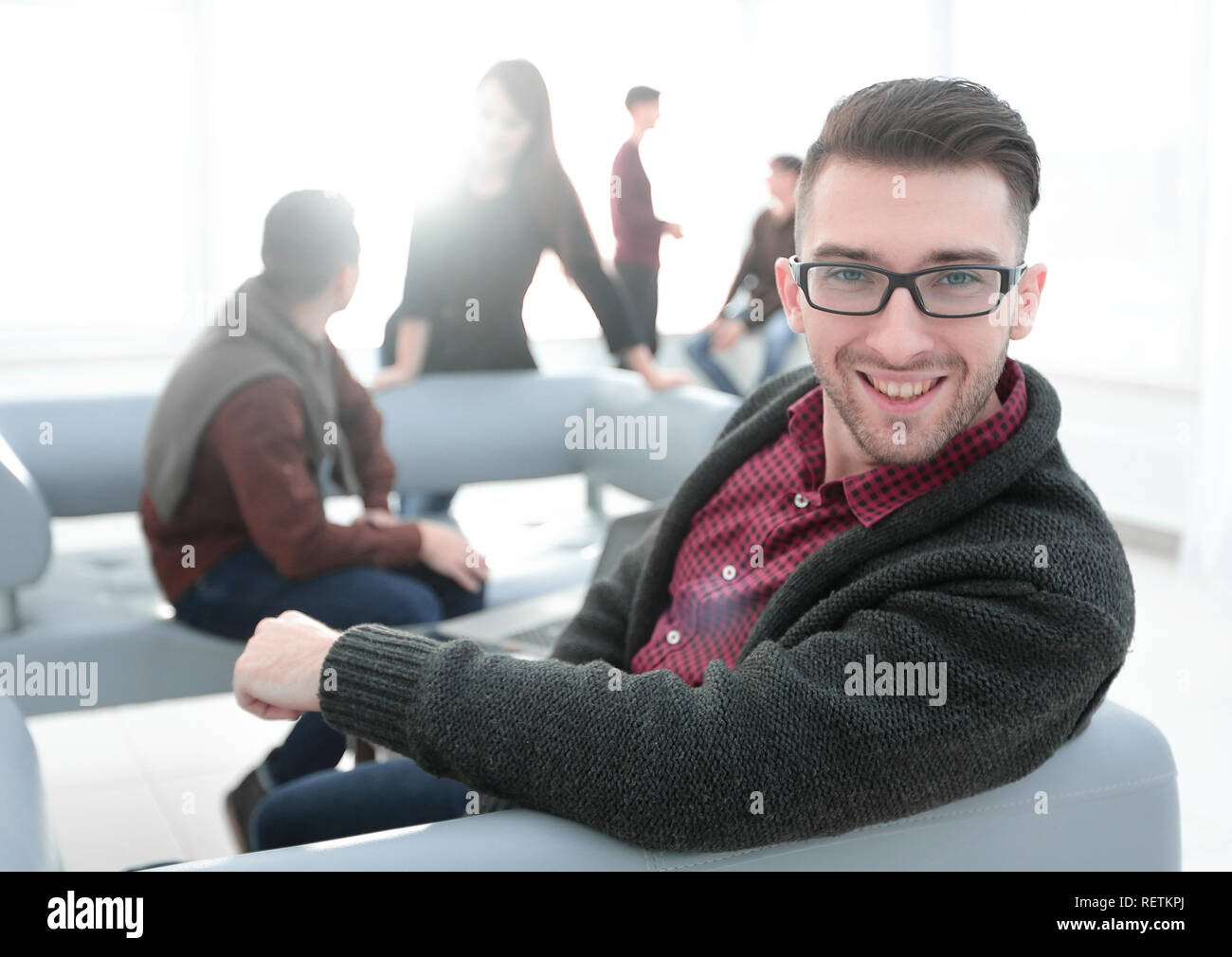 portrait of a modern confident men Stock Photo - Alamy