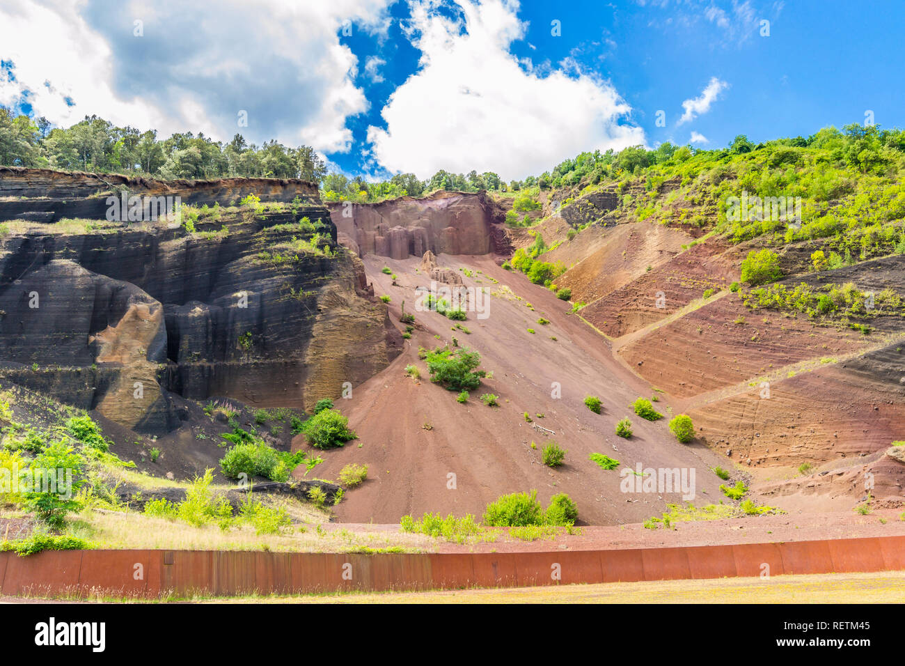 The Croscat Volcano, Garrotxa (Catalonia, Spain Stock Photo - Alamy