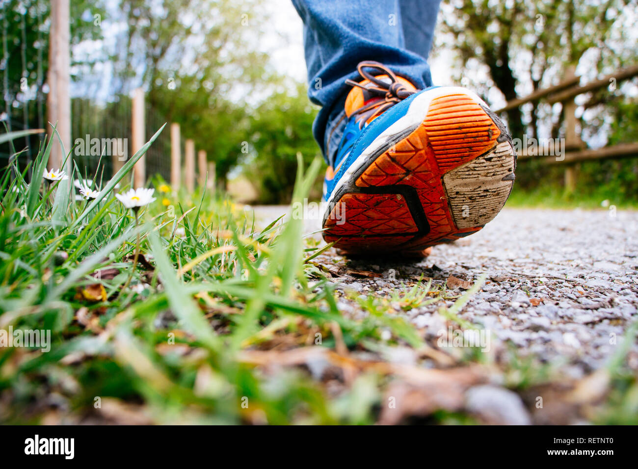 Pedestrian ground close hi-res stock photography and images - Alamy