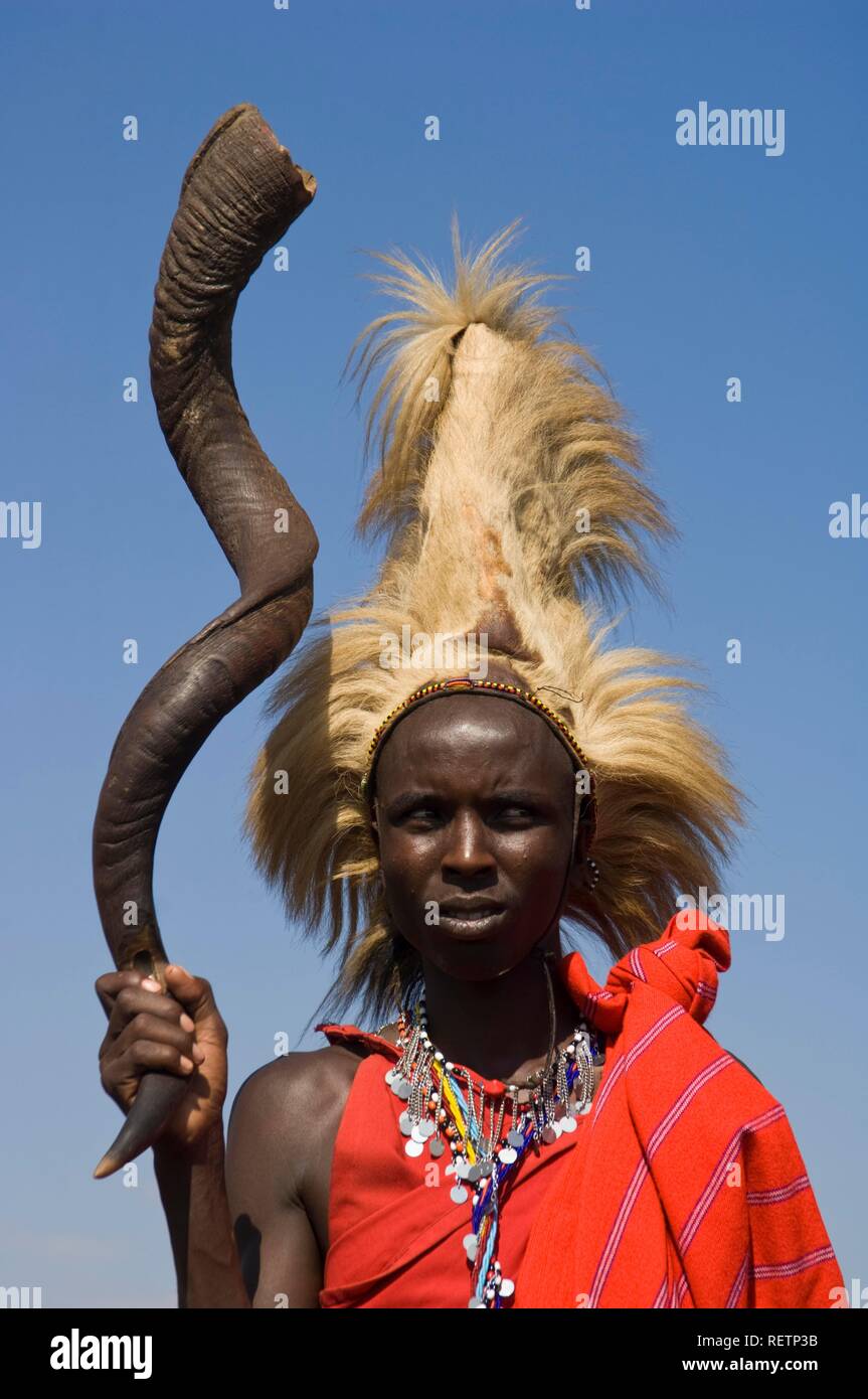 Masai warrior hi-res stock photography and images - Alamy