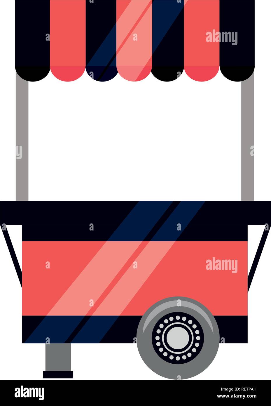 food booth on white background Stock Vector Image & Art - Alamy