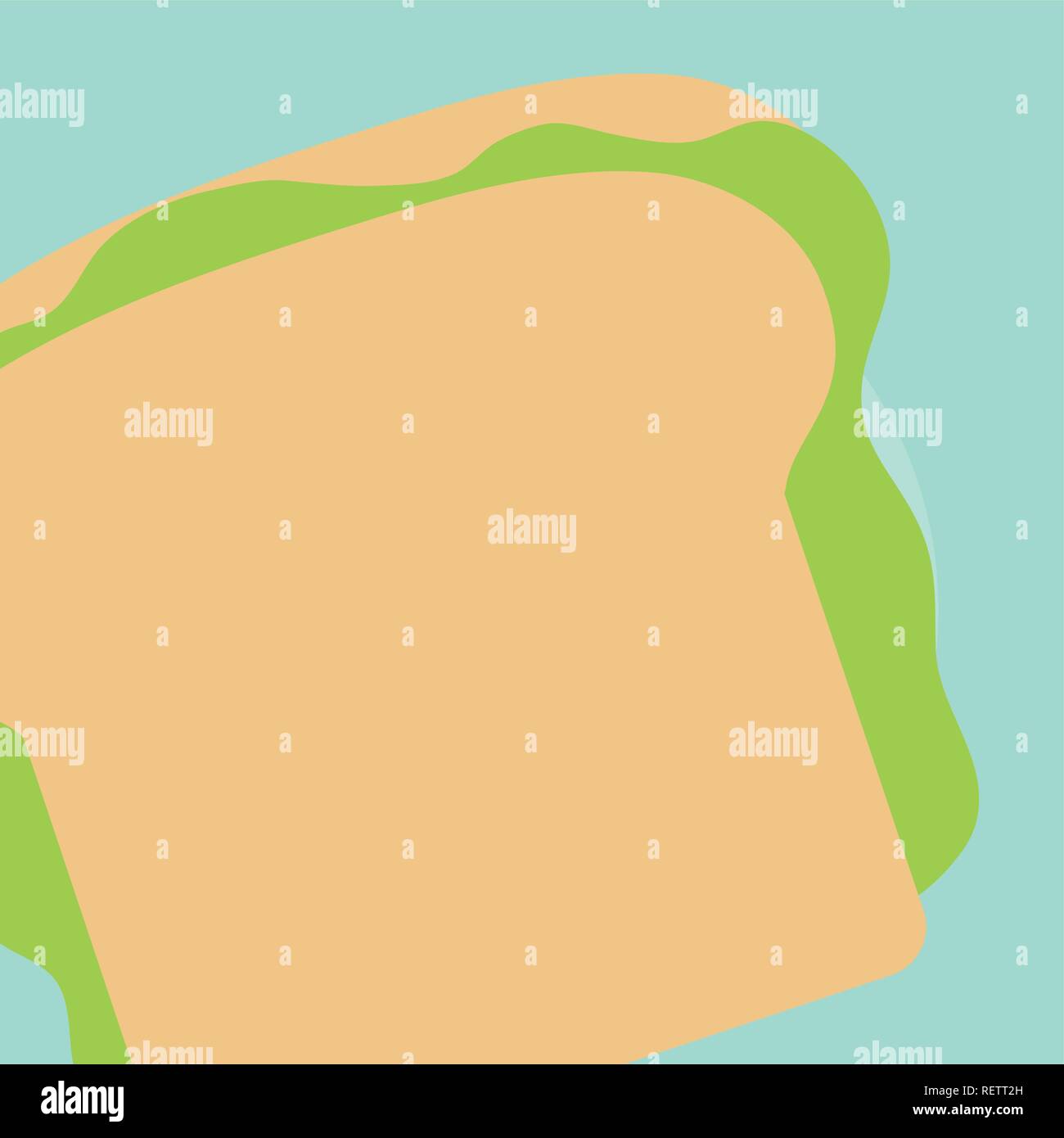 sandwich over blue background, colorful design. vector illustration ...