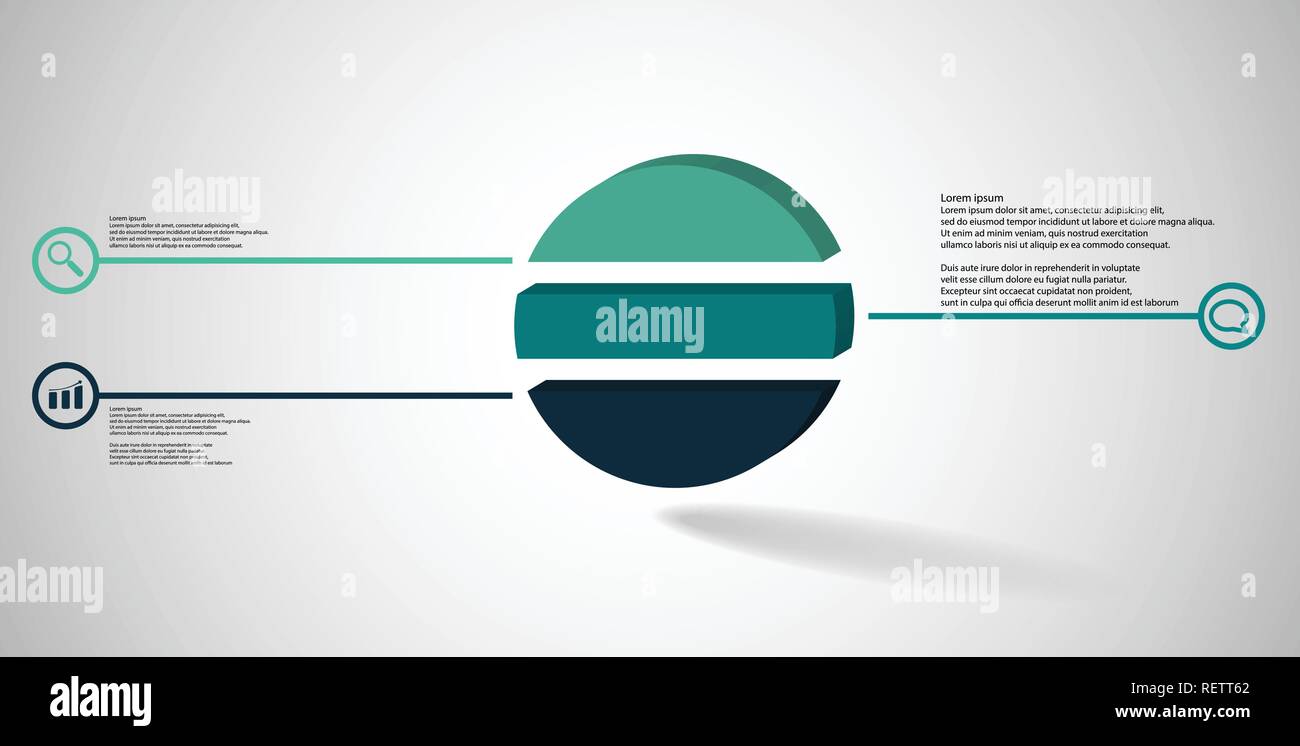 Number three circle Stock Vector Images - Alamy