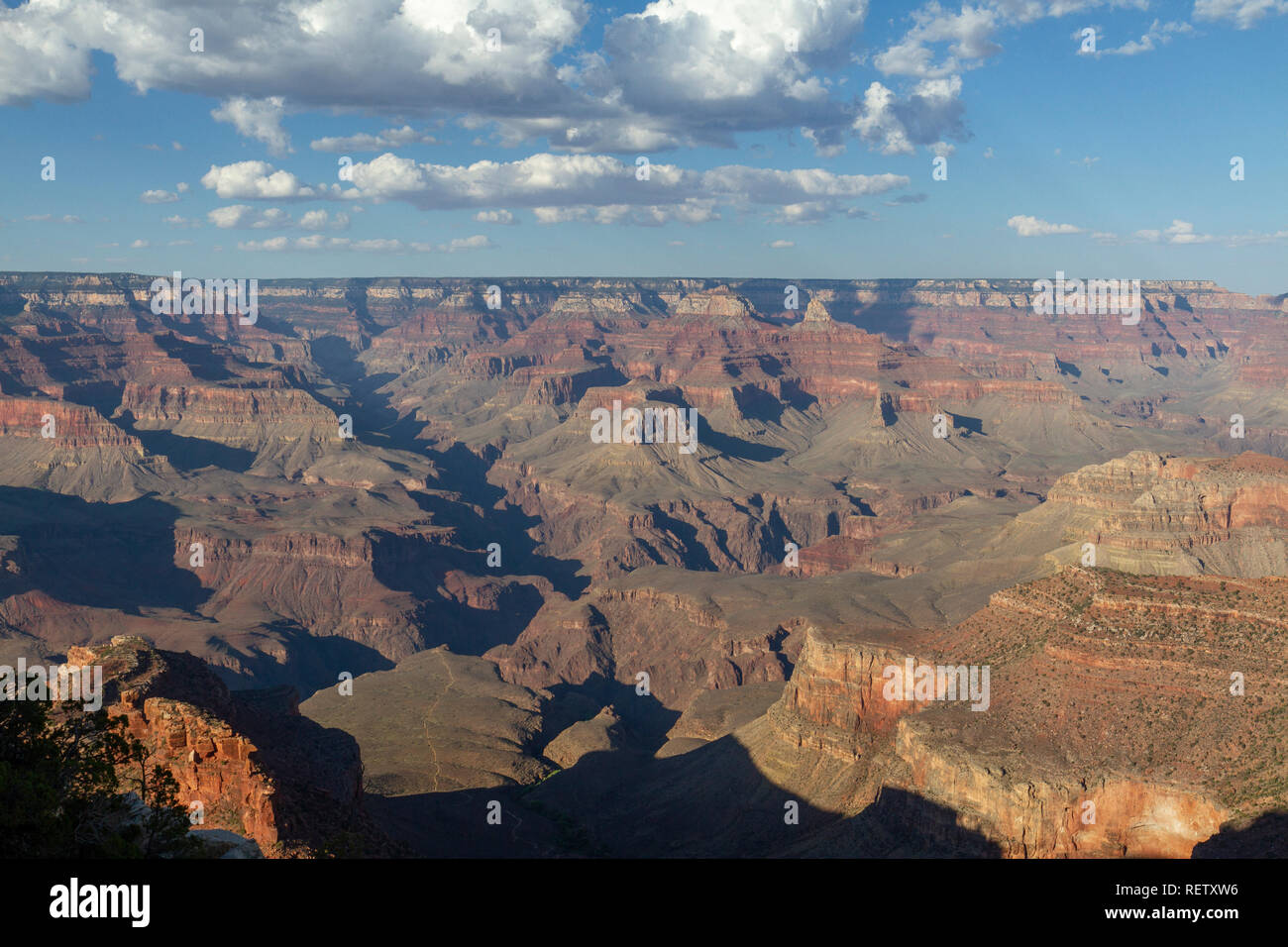 The Grand Canyon viewed from the Maricopa Point path, Grand Canyon ...