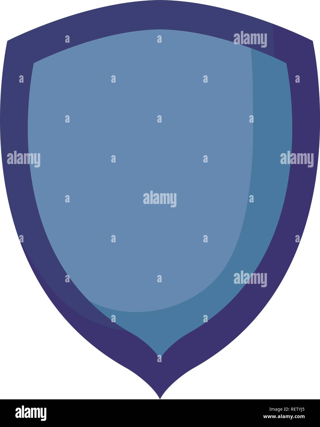 Shield icon over white background, vector illustration Stock Vector ...