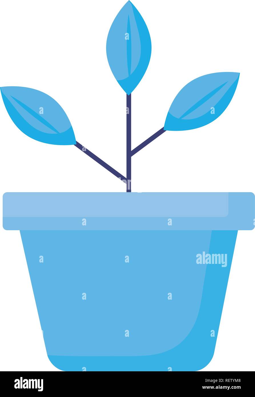 Plant icon over white background, vector illustration Stock Vector ...